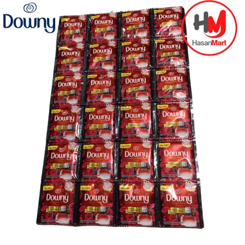 Promo Downy Premium Parfum PASSION - Hitam Merah 500 an [4 Renceng x 12 ...