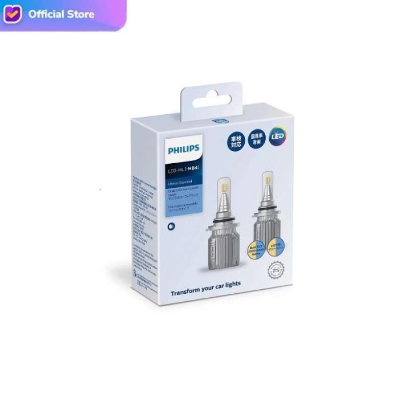 Jual Limited Philips Ultinon Essential Led Hb4 6500k/2500k Lampu Kabut ...