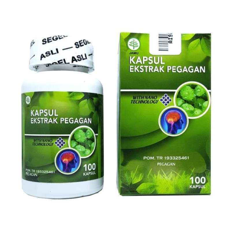 Jual Kapsul Ekstrak Pegagan Obat Stroke Alzheimer Parkinson 100% ...