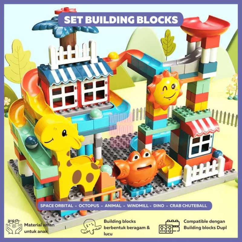 Promo DIY blocks BALOK bricks Balok Besar Compatible Balok - BASIC ...