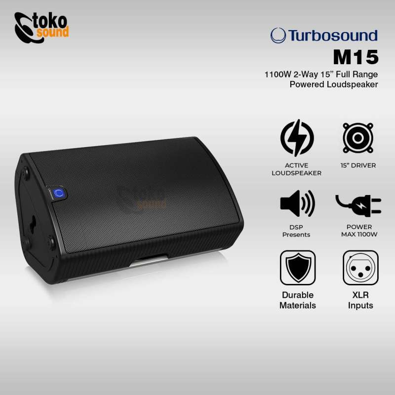 Jual Turbosound Milan M15 Powered LoudSpeaker di Seller Tokosound ...