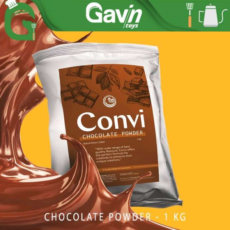 Promo Coklat Bubuk 1Kg - Convi Chocolate Powder 1 KG Minuman Cokelat ...
