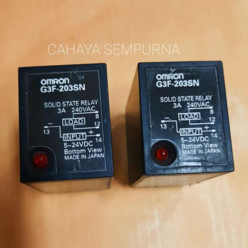 Promo SOLID STATE RELAY OMRON G3F-203SN Diskon 23% di Seller Berkah ...