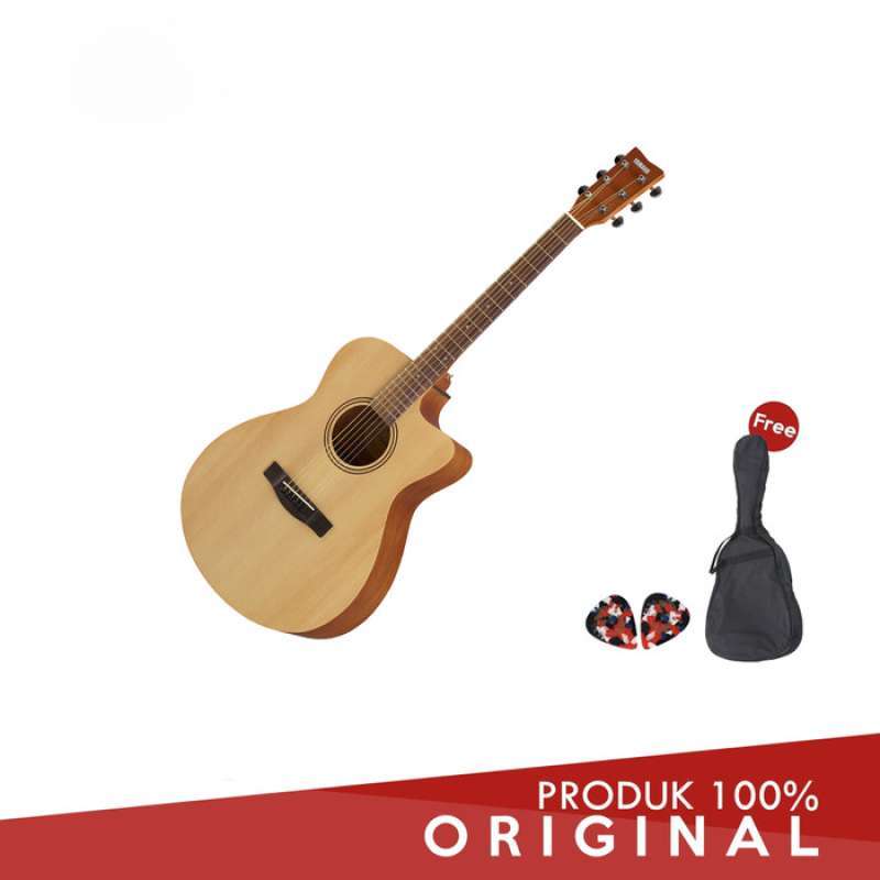Promo Yamaha FS400C / FS 400 C / FS400 C NATURAL FREE SOFTCASE + 2 PICK ...