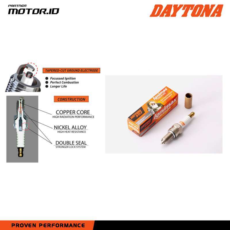 Jual BUSI DAYTONA BP8HS YAMAHA RX KING FIZR di Seller Juragan Oli ...