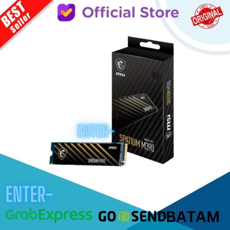 Jual SSD MSI SPATIUM M390 NVME M2 250GB GEN3 di Seller Micro Computer ...
