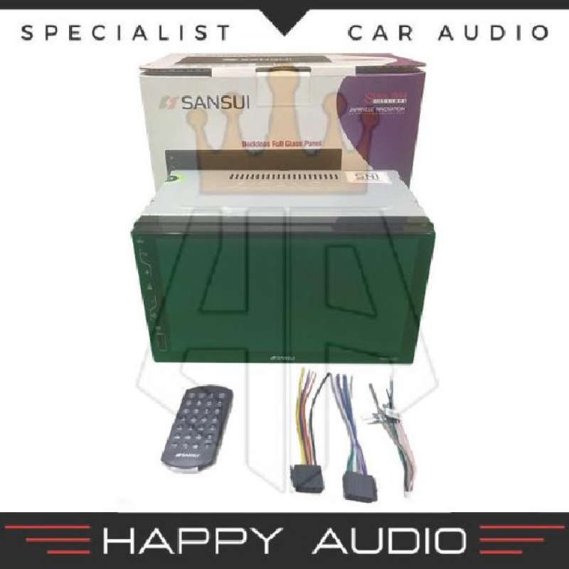 Jual New Head Unit Double Din Sansui Deckless Sa 5201 Mirror Link ...
