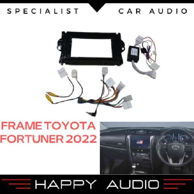 Jual Paket Frame Head Unit 9 Inch Toyota Fortuner 2022 Up High Quality ...