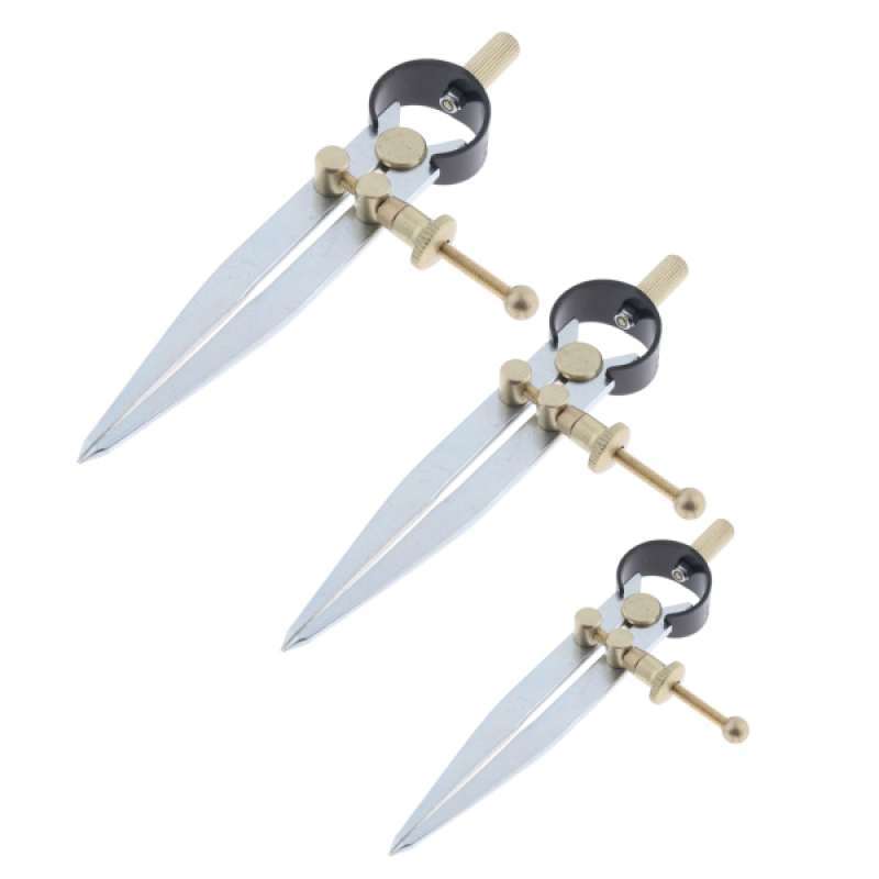 Promo Set of 3PCS Spring Wing Dividers Calipers Scratch Compass 100 ...