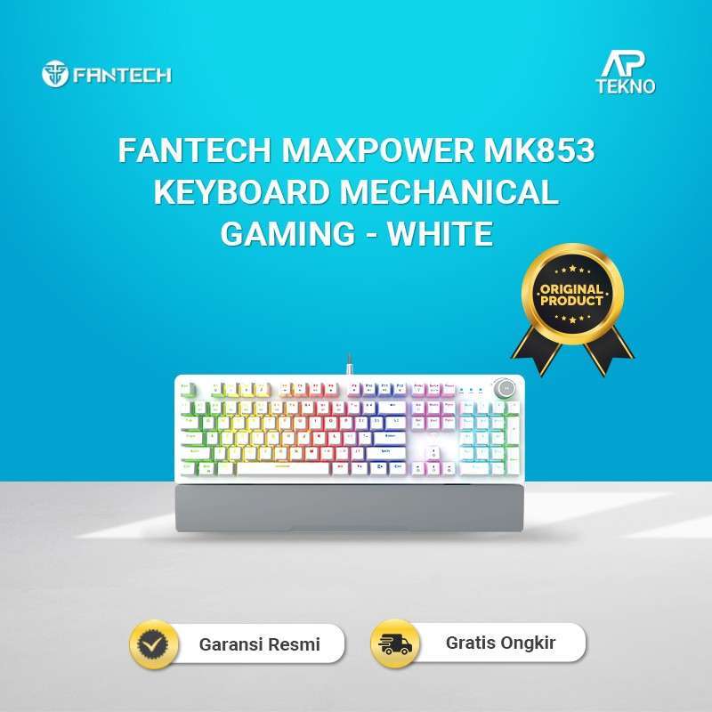 Jual Fantech MK853 Mechanical Keyboard Gaming SPACE EDITION - Red ...