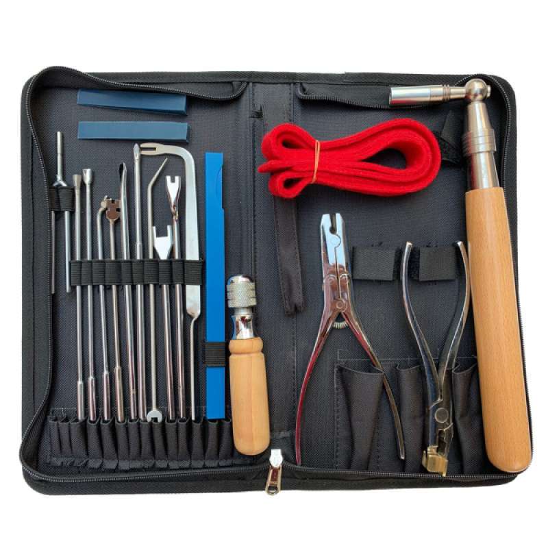 Jual 1/set Professional Piano Tuning Tool Kit Tuner Set Head Hammer ...