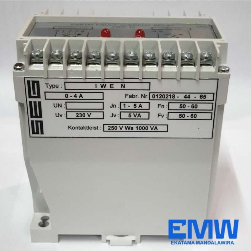 Jual Seg Relay Iwe N Earth Fault Relay Germany Di Seller Berkah Mulia ...