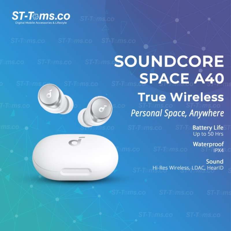 Jual Anker Soundcore Space A40 ANC True Wireless TWS with LDAC - A3936 ...
