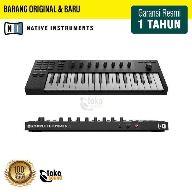Jual Native Instruments Control Komplete Kontrol M32 MICRO KEYBOARD CONTROL di Seller Tokosound ...
