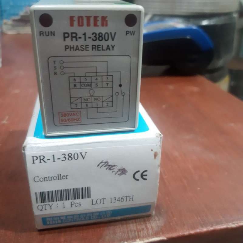 Jual Fotek Pr-1-380v Controller Phase Relay Di Seller Umar Store Tick ...