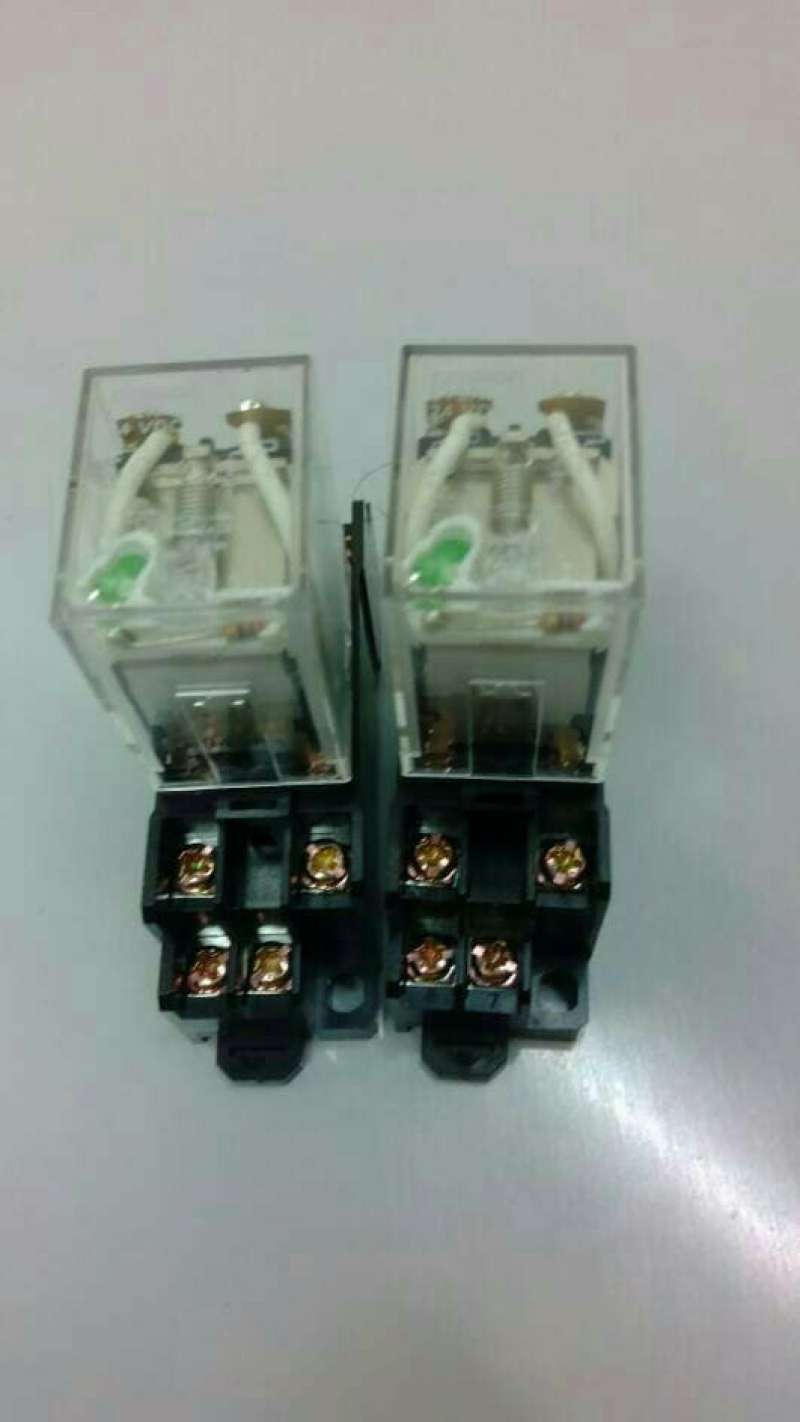 Promo RELAY OMRON LY2N+LED LAMPU 24VDC+SOCKET/RELAY 8PIN 10A 24VDC ...