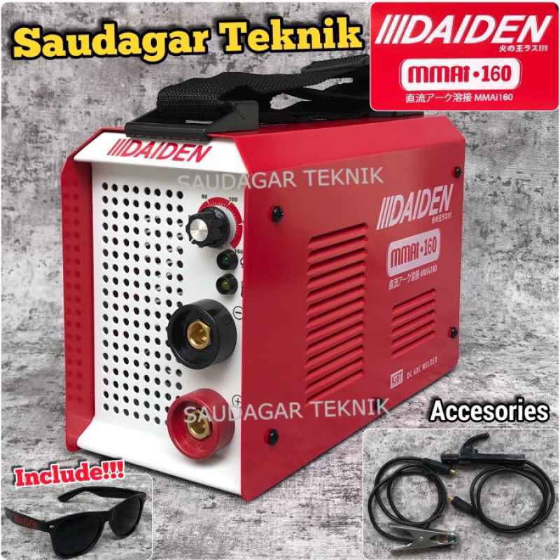 Promo Mesin Las Daiden MMAi 160A Trafo Las 160 A Daiden Diskon 23% di Seller Berkah Mulia Store ...