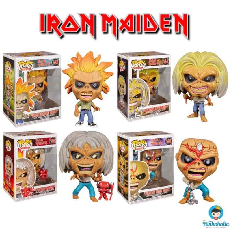 Jual Funko Pop! Set Promotion Rocks Iron Maiden - Skeleton Edie [4 ...