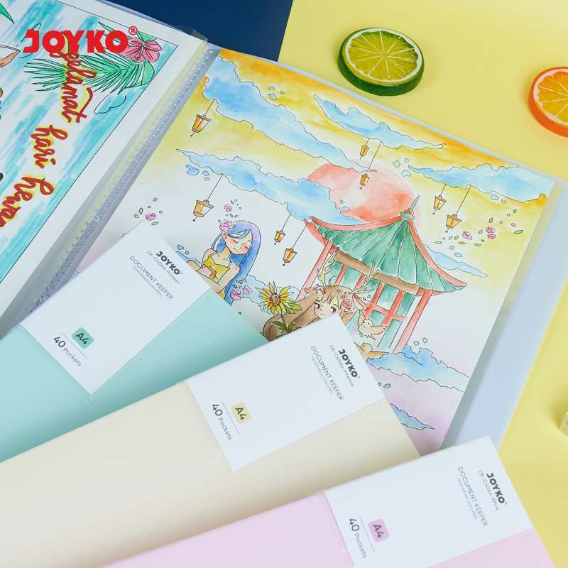 Jual Document Keeper Clear Holder Map File Dokumen Folder Joyko Dk ...