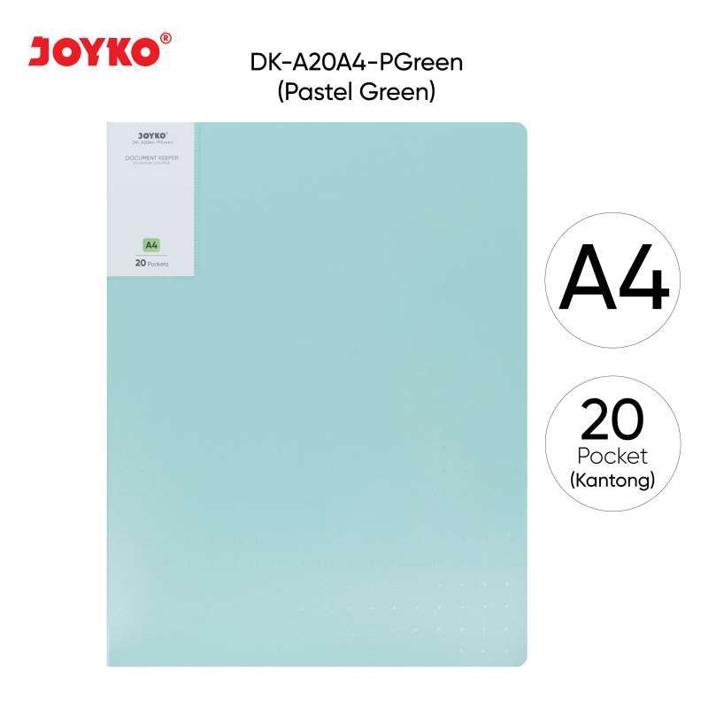Jual Document Keeper Clear Holder Map File Dokumen Folder Joyko Dk ...