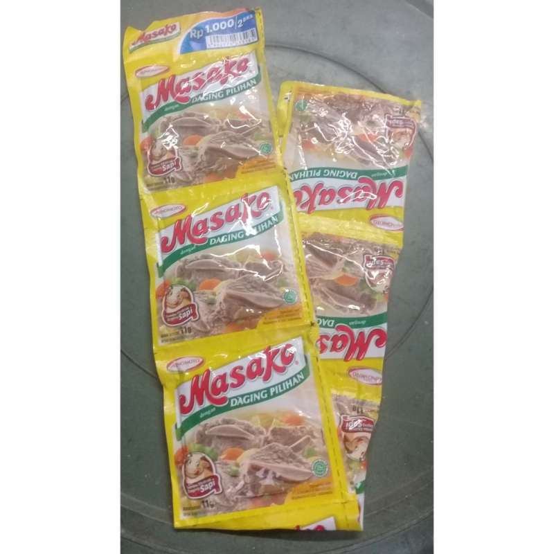 Promo Masako Sapi Penyedap Rasa [12 Bks x 10 Lbr x 6 Pak] Karton Diskon ...