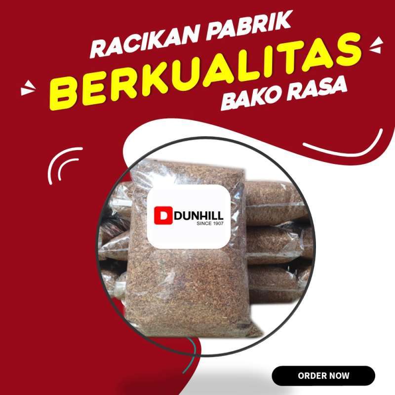 Jual Free Papir & Lem Bako Rasa Dunhill Putih Merah 1kg Racikan Tingwe ...