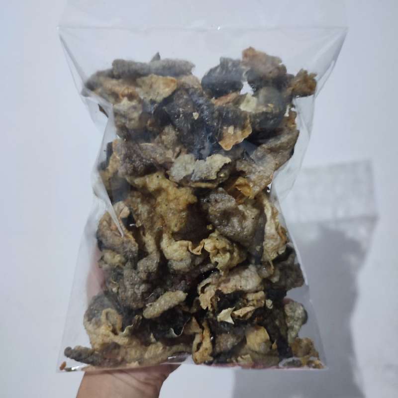 Jual Kerupuk Kulit Ikan Salmon Premium Rambak Krupuk Snack Camilan Di