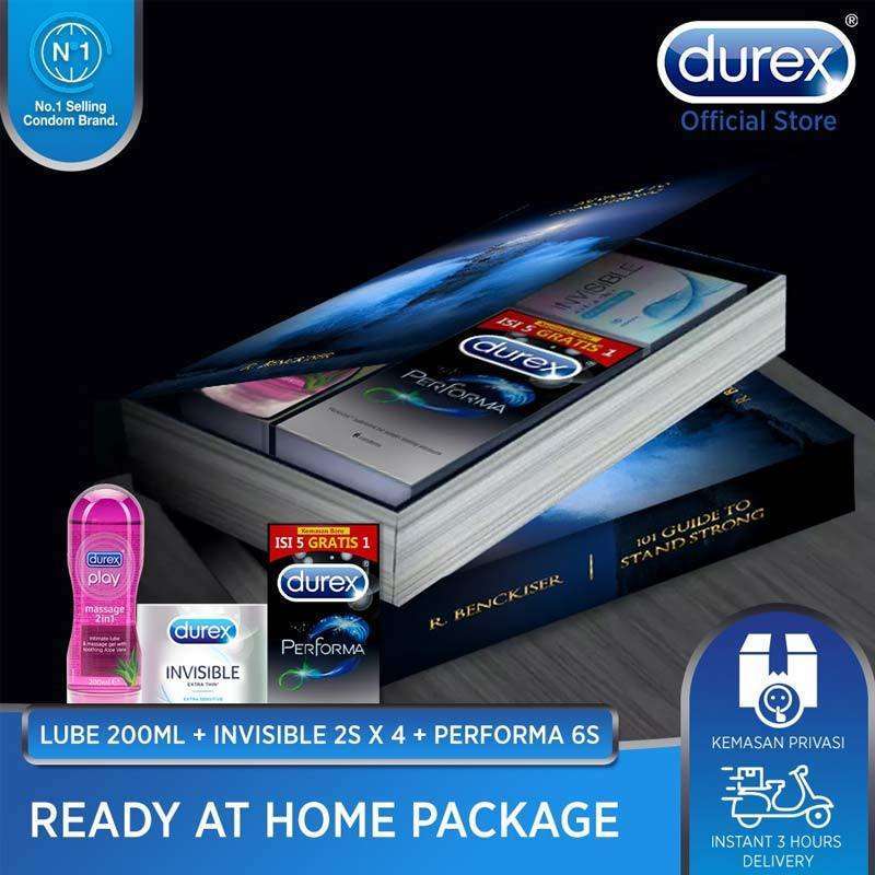 Jual SMG/JOG/SOLO - Durex Ready At Home [Play 2in1 200 mL/ Invisible 2s ...