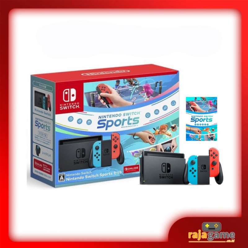 Jual Nintendo Switch Console V2 Bundle Switch Sports Game Preinstalled ...