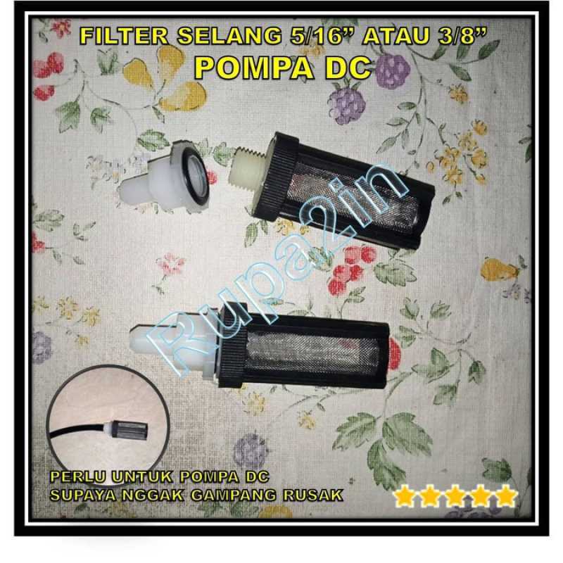 Jual Filter Air Inlet Input Selang 3/8 Inch Untuk Pompa Dc 12v ...