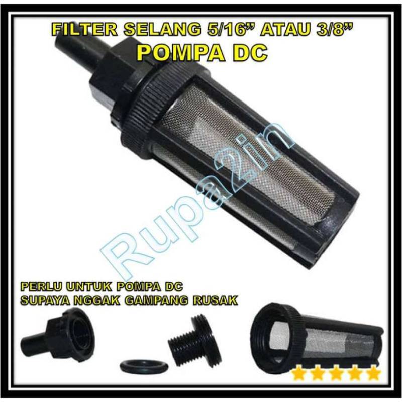 Jual Filter Air Inlet Input Selang 3/8 Inch Untuk Pompa Dc 12v ...