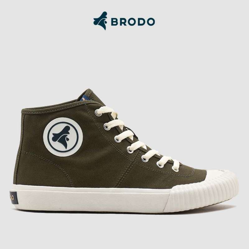 Jual BRODO - Sneakers Vulcan Hi Olive OWS - 38 di Seller BRODO Official ...