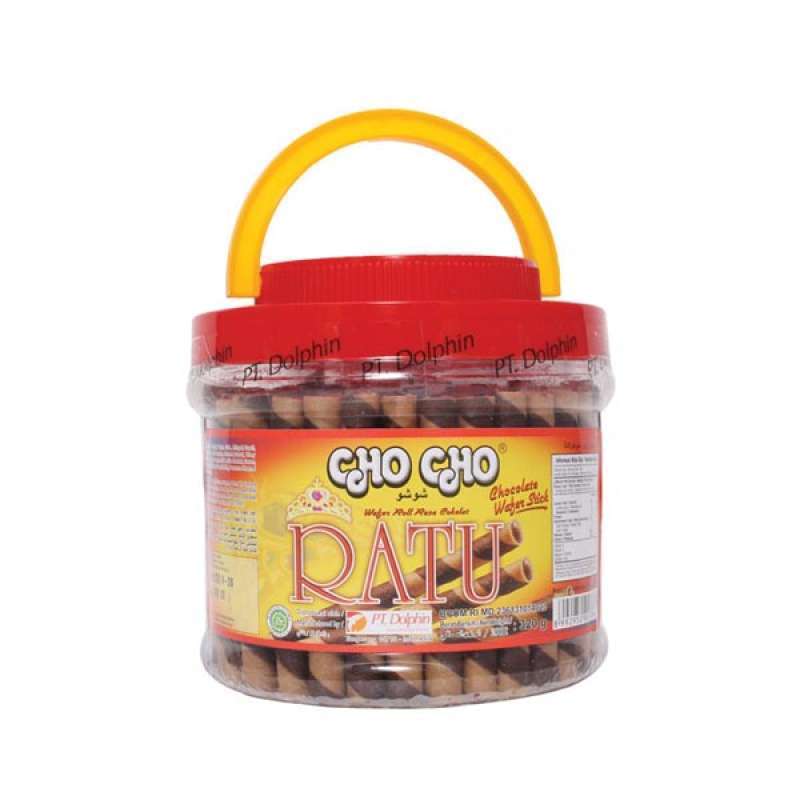 Promo CHO CHO WAFER STICK RATU CHOCOLATE TOP 320 GR Diskon 11% di ...
