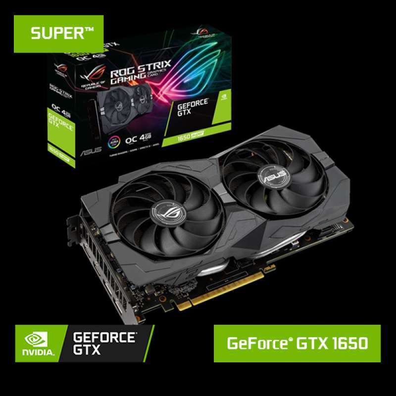 Jual Asus Rog Strix Gaming Geforce Gtx 1650 Super Oc 4gb Gddr6 Vga Card ...