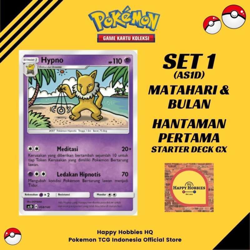 Jual Pokemon Hypno 🏷️ Original Terbaru, Terlengkap, & Harga Termurah November 2024
