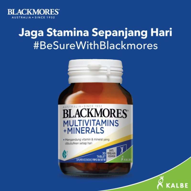 Jual Blackmores Multivitamin & Minerals - Isi 30 Tablet Di Seller Anes Medika Center - Tugu ...