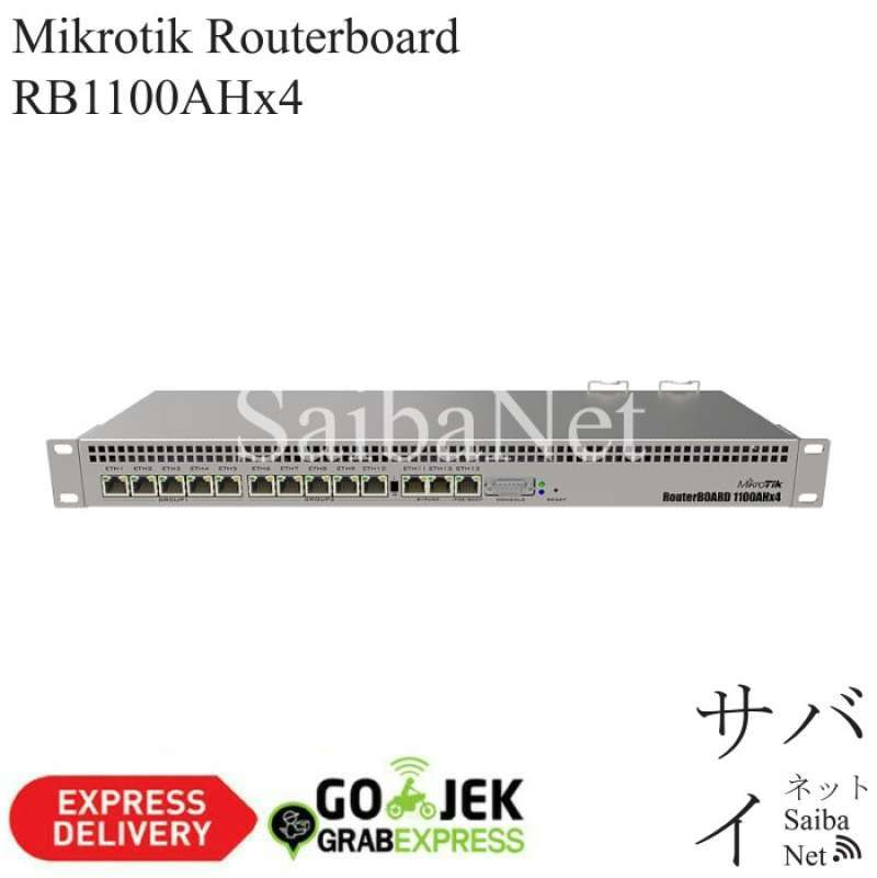 Promo Mikrotik Routerboard RB1100AHx4 with Powerful 1U Rackmount Diskon ...