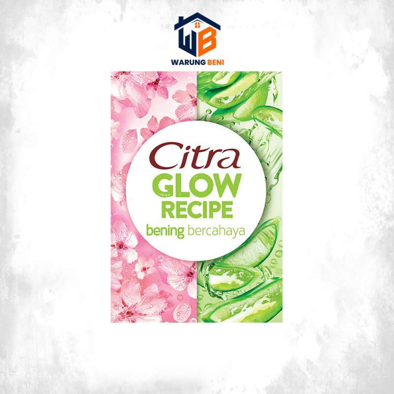 Jual Citra Glow Recipe Juicy Sheet Mask Sakura + Aloe Vera 25g Di ...