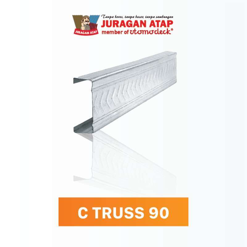 Jual RANGKA ATAP BAJA RINGAN KANAL C / C Truss 90 - 0.65 di Seller ...