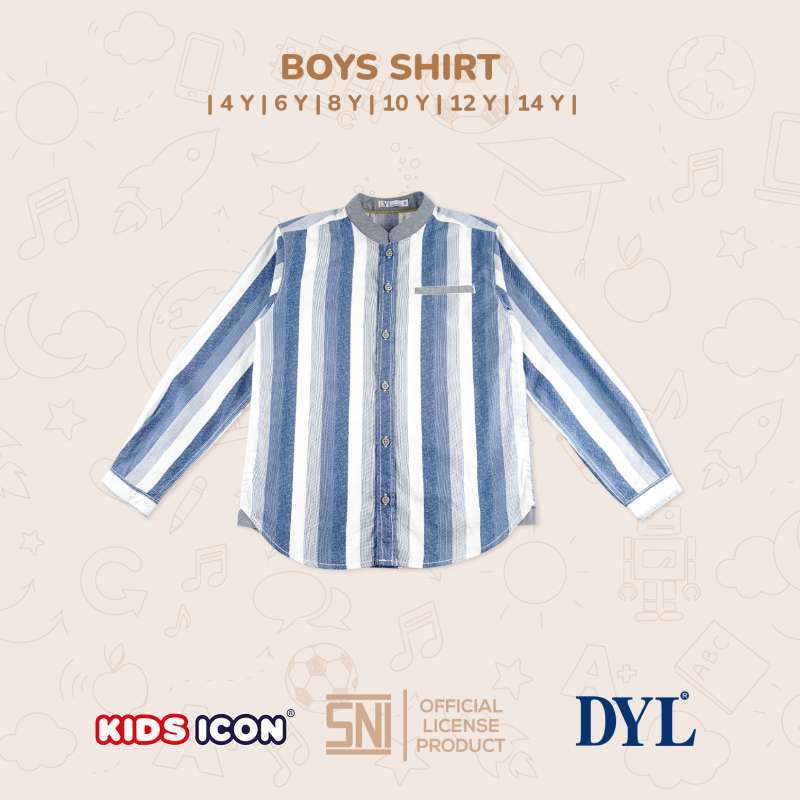 Jual KIDS ICON - Kemeja Koko Anak Laki-laki DYL 04-14 Tahun With ...