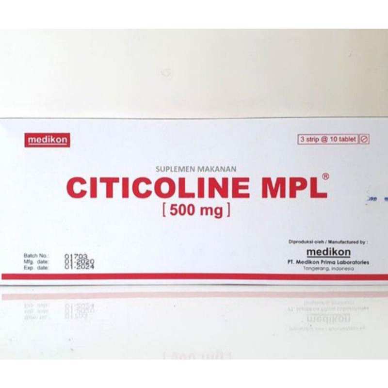 Jual citicoline mpl 500mg/box di Seller Apotik sri farma - Kota Jakarta ...