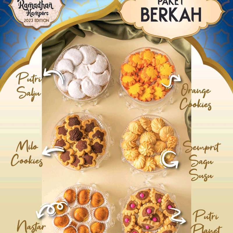 Jual Bellarosa Paket Berkah Parcel Kue Kering Parsel Lebaran Di Seller ...