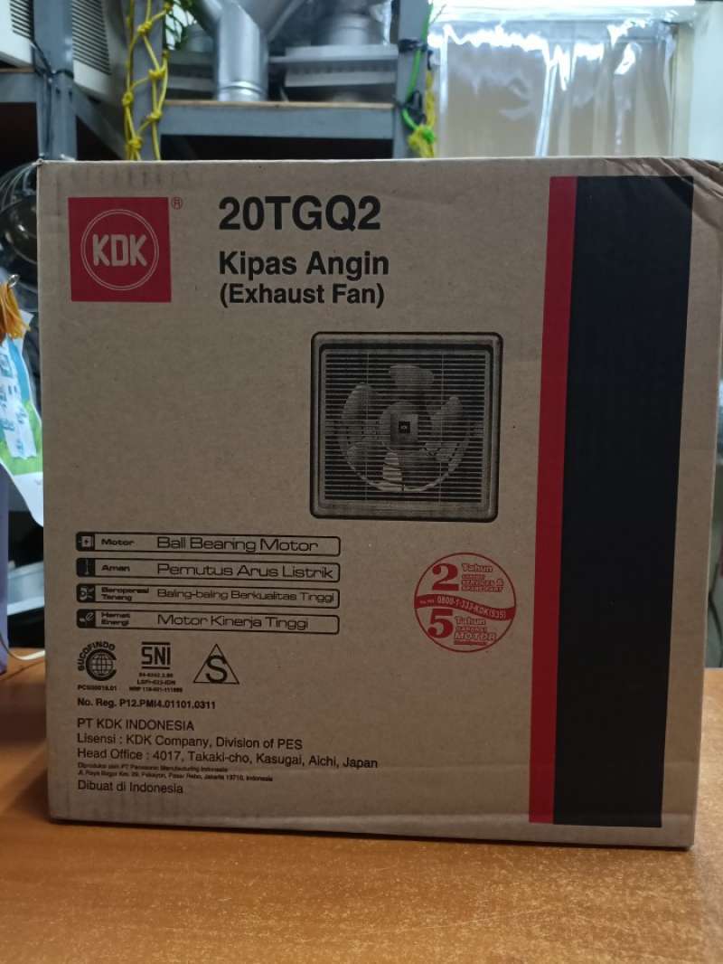 Jual Kdk Ceiling / Plafon Exhaust Fan 8 Inch 20tgq / 20tgq2 Di Seller ...