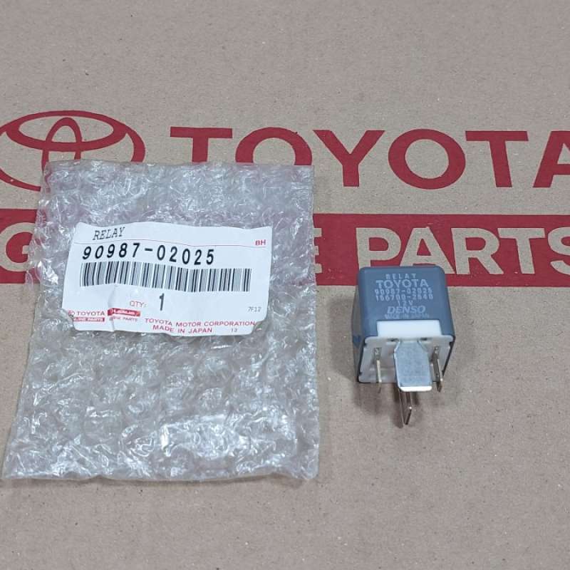 Jual Relay Heater Soket Kaki Pin 4 12v Asli Toyota 90987-02025 156700 ...