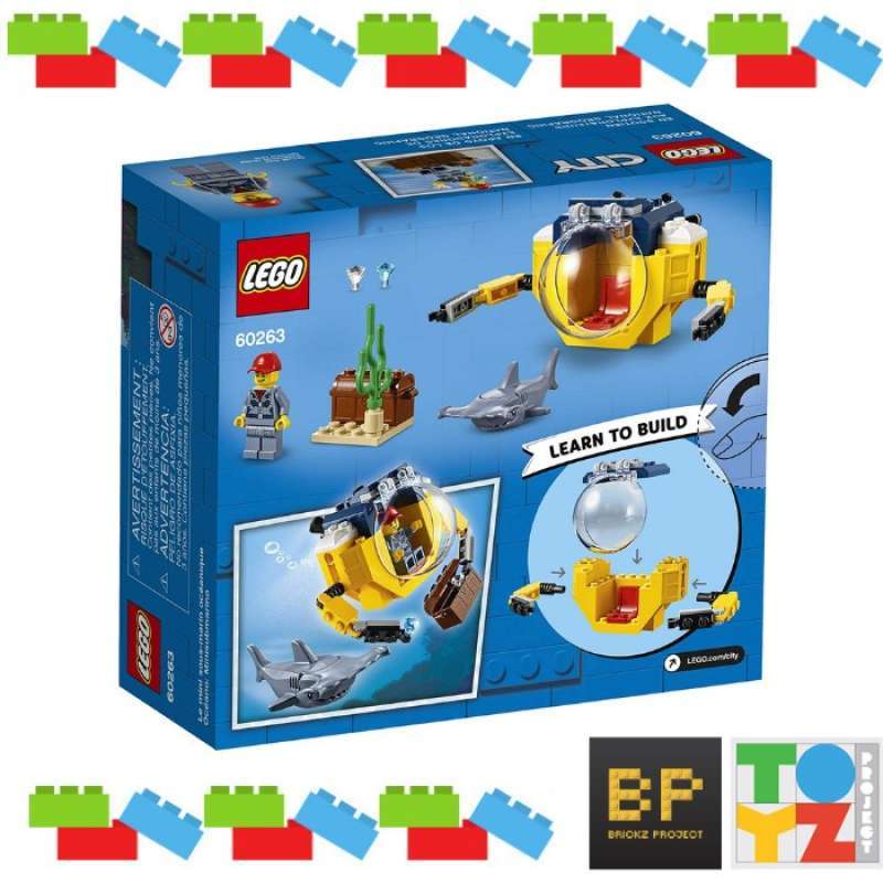 Promo Lego City 60263 Ocean Mini Submarine Diskon 9% di Seller CANDIS ...