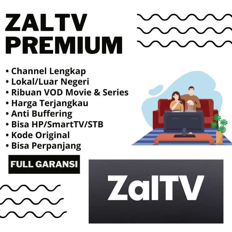 Promo KODE ZALTV LISENSI ORIGINAL SOFTWARE RESMI BERLANGGANAN Diskon 60% di Seller arasso ...
