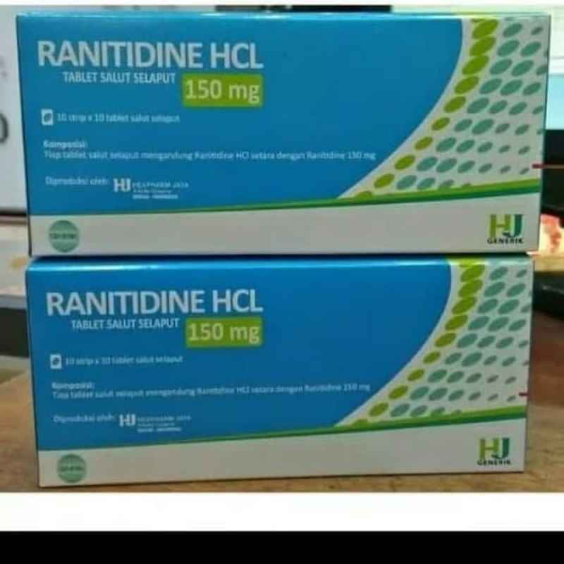 Jual Ranitidine 150mg 10 Tab Strip Di Seller Apotek Hanira - Marga ...