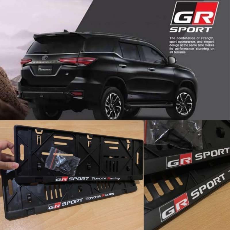Jual Bingkai Plat Nomor Toyota Gr Gazo Racing Gr Sport di Seller BERKAH ...