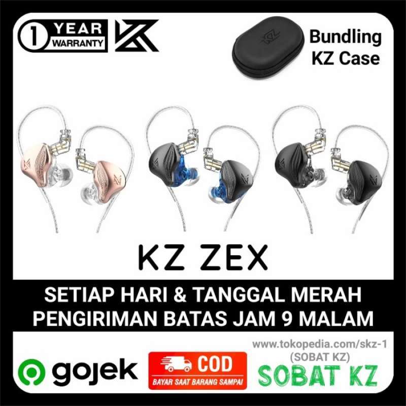 Promo ZEX ElectroStatic Dynamic Driver In Ear Monitor EDX Pro AZ09 ...