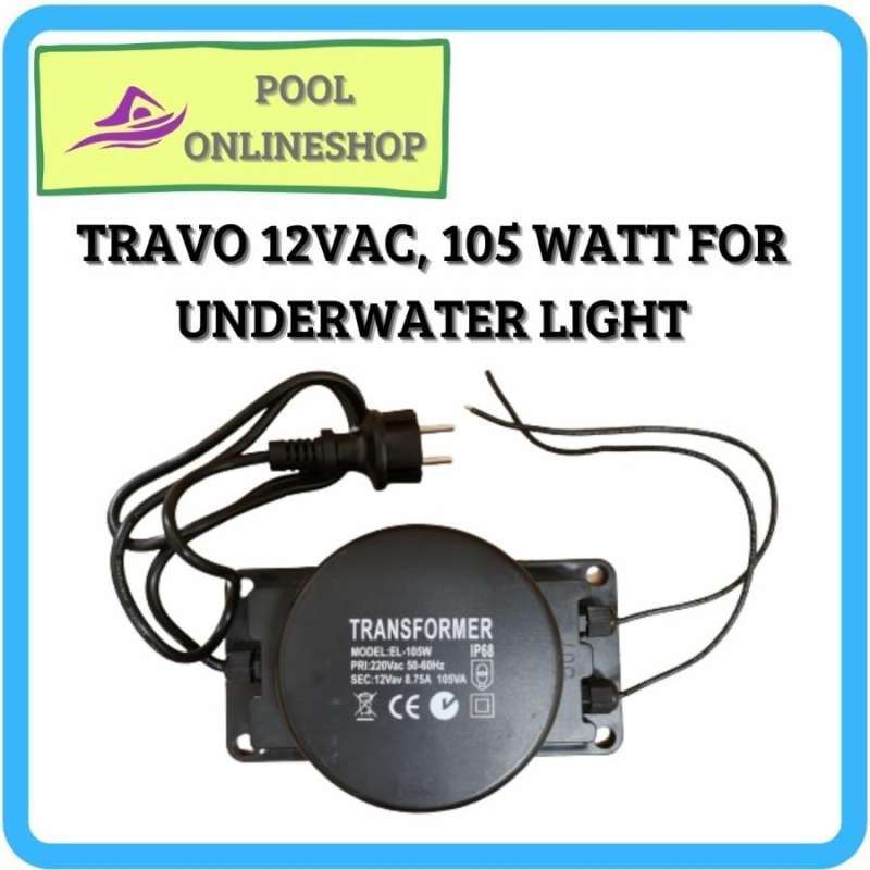 Jual Trafo lampu kolam renang 12VAC 300Watt / trafo for Pool lamp di ...